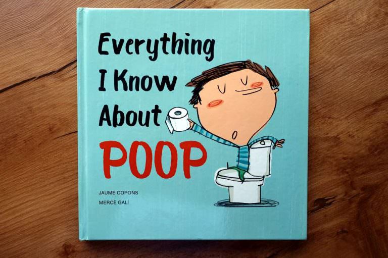小孩很愛說「大便」「屁股」啦：Everything I Know About Poop｜和孩子共讀大便書 - 愛小宜的甜蜜小窩